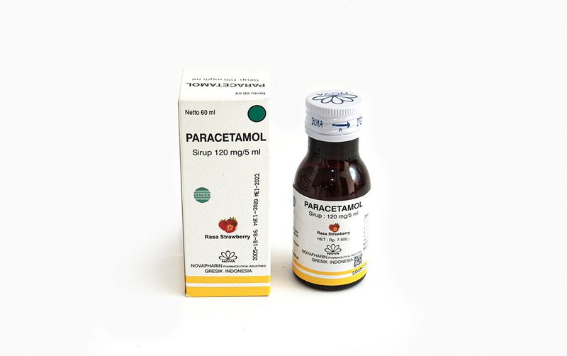 Paracetamol 120 mg syrup 60 ml