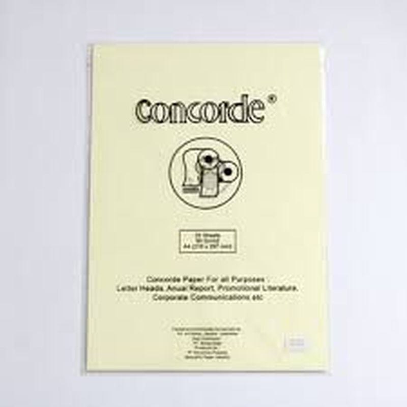 kertas concorde 90gsm warna cream