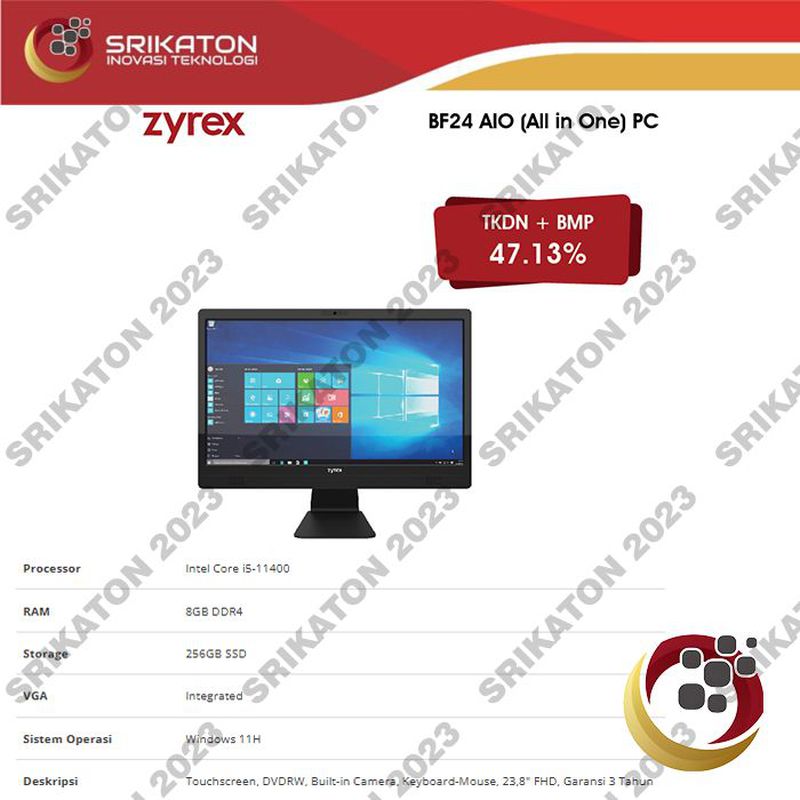 ZYREX AIO PC DISCOVERY BF24-02S