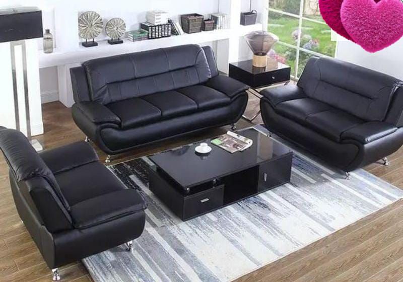 SOFA SET - Hitam