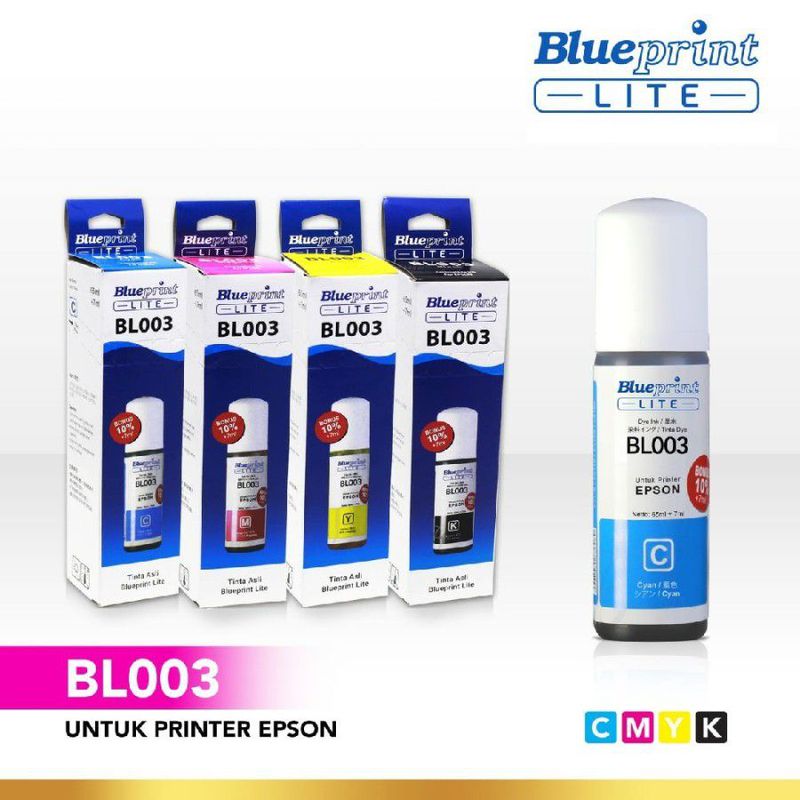 Tinta Epson 003 Blueprint 72ml - Merah