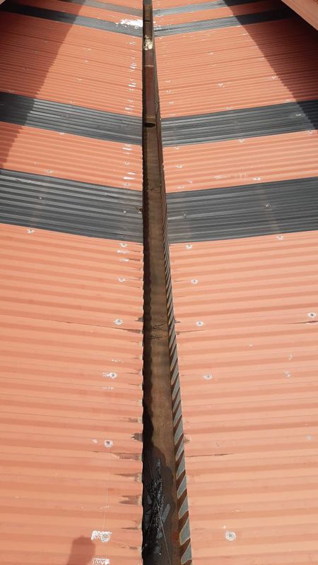 Atap diatas selasar abmec