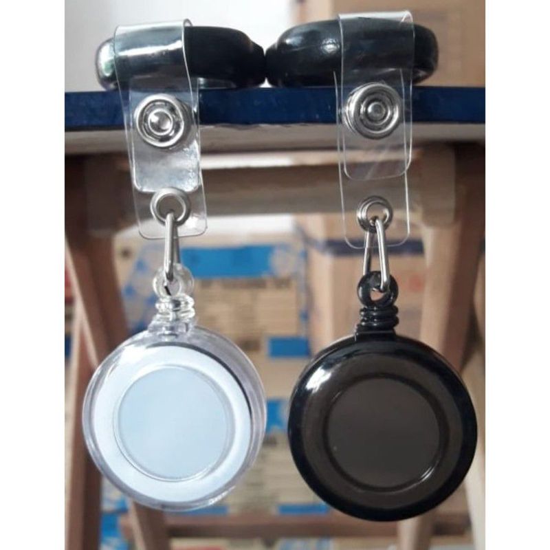 Yoyo Name Tag Transparant Yoyo ID Card Yoyo Puter Gantungan ID Card