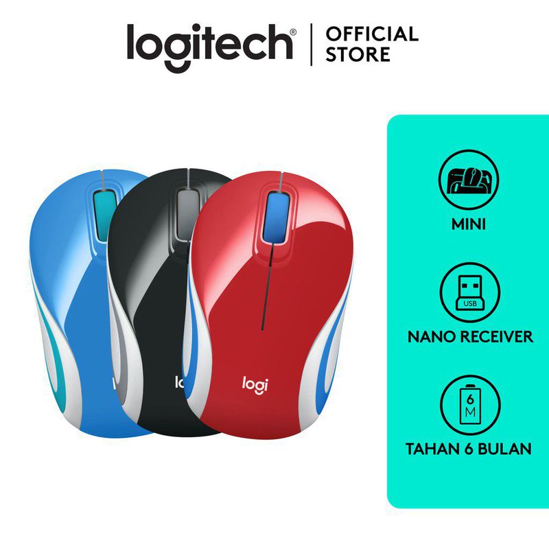 Mouse Wireless Logitech M187