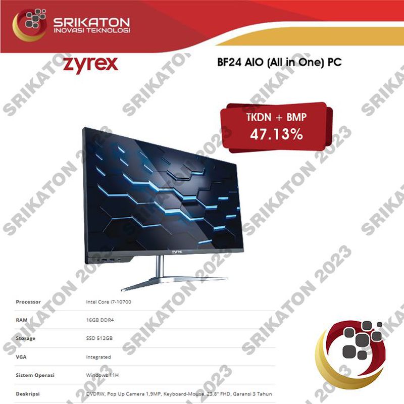 ZYREX AIO PC DISCOVERY BF24-03D