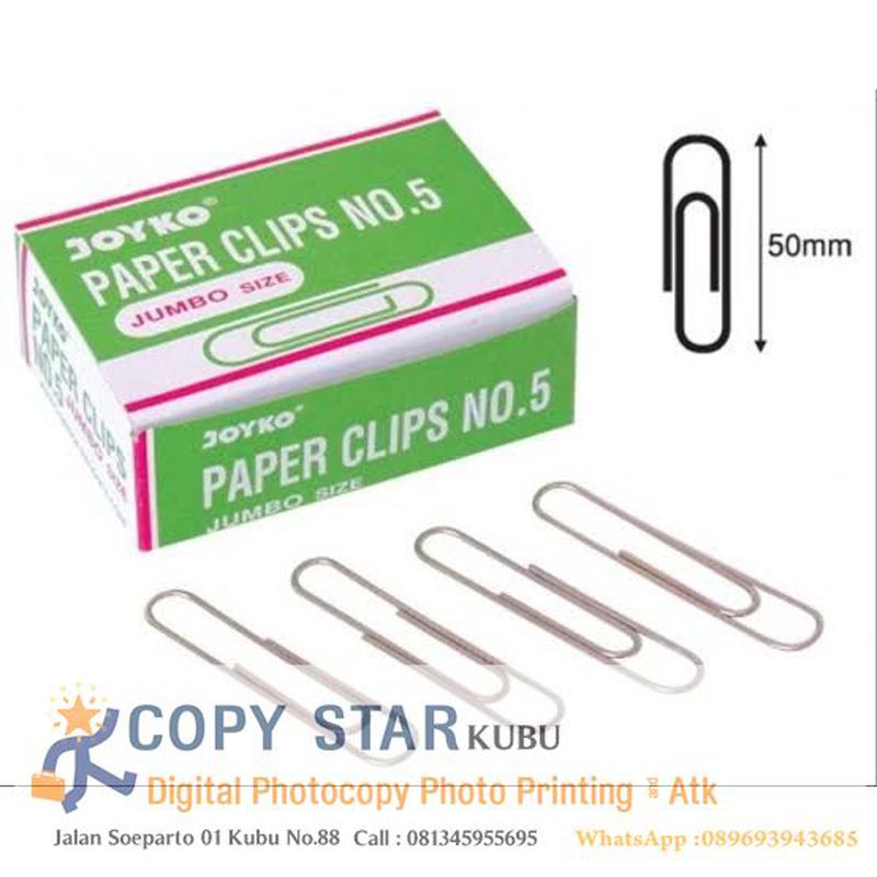 Paper Clip Jumbo No 5