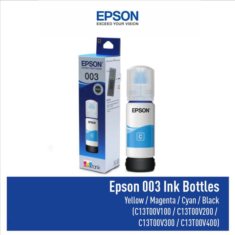 Epson Tinta 003 Original - Cyan