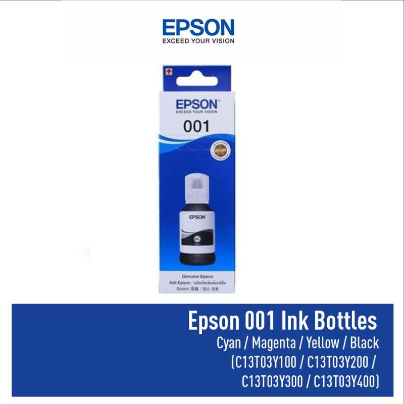 Epson Tinta 001 Original - Black
