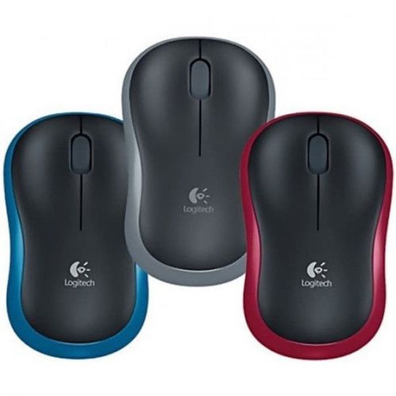 Mouse Logitech M185 - Merah