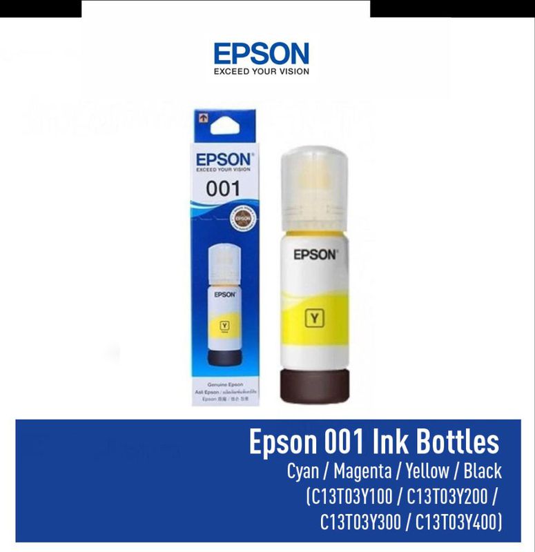Epson Tinta 001 Original - Yellow