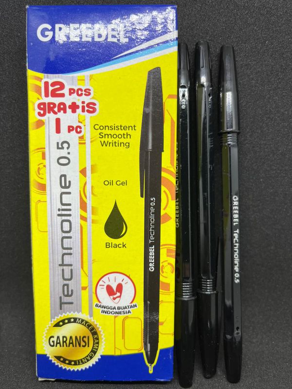 PULPEN GREBEL STANDAR HITAM