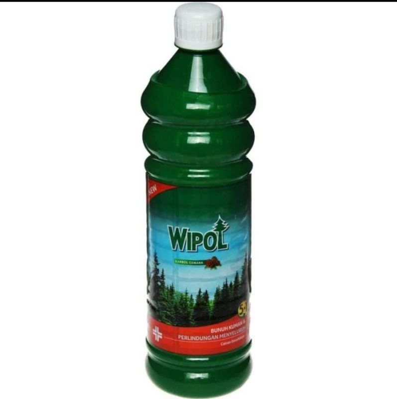Wipol Karbol Cemara Botol Pembersih Kamar Mandi 750 ml