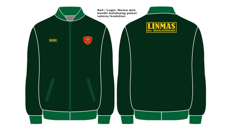 Jaket LINMAS Cutom