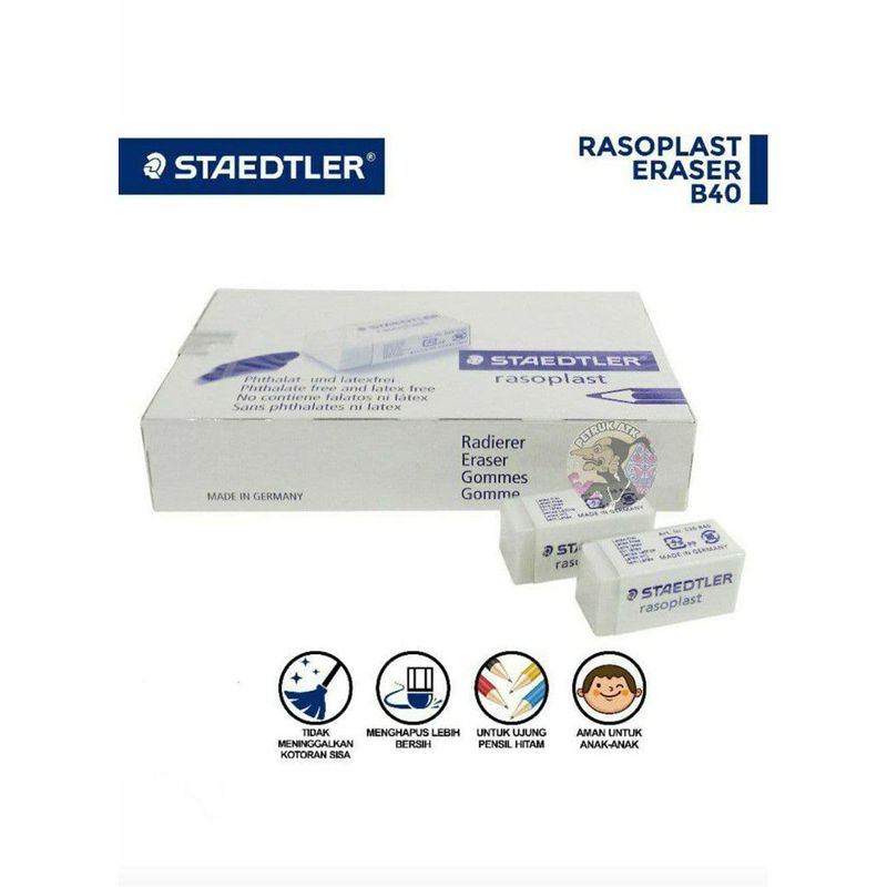 Penghapus Pensil Staedtler B40 Kecil (1 pcs)
