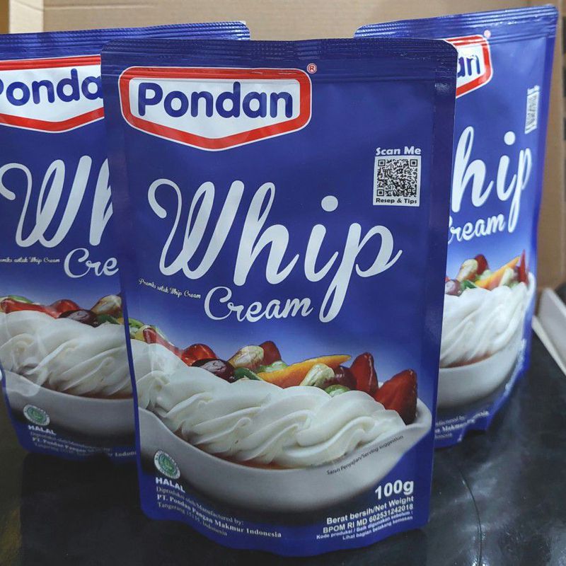 Whipped Cream Pondan