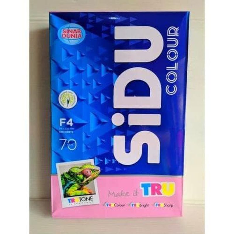 SINAR DUNIA HVS WARNA MERAH F4 70 GRAM
