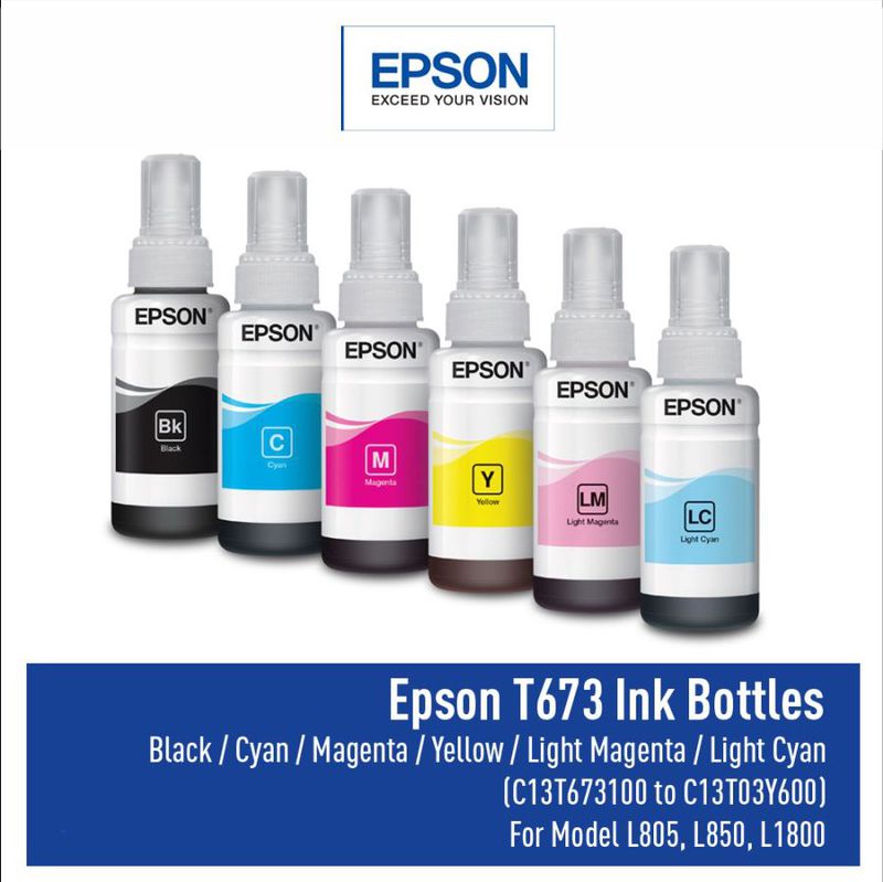 Epson Tinta T6732 Original - 1 Set