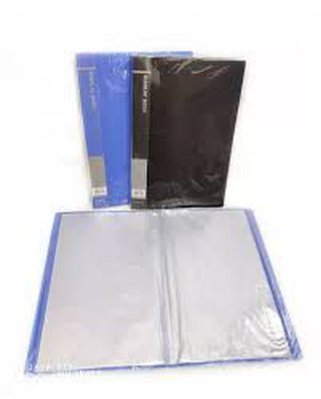 map dokumen plastik clear holder folio f4 60 lembar