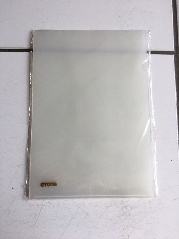 Map plastik L ukuran folio Etona (per lusin)