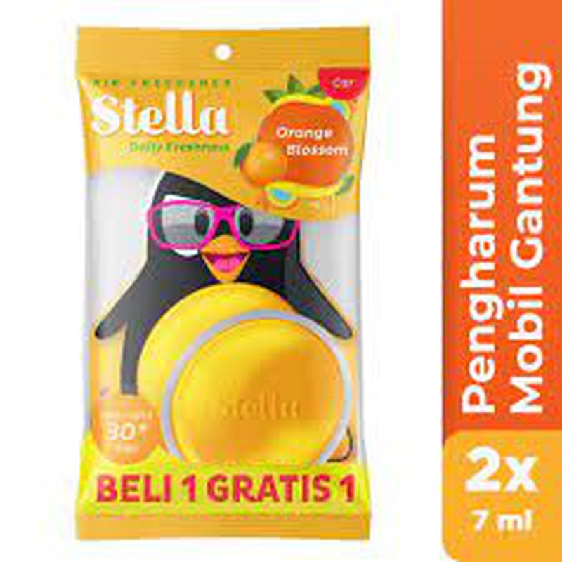 Stella Daily Freshness Car Orange Blossom Beli 1 Gratis 1 - Pengharum Mobil