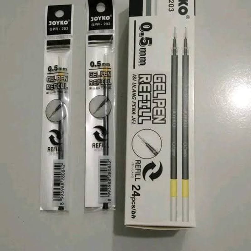 Refill Pen Gel JOYKO GPR-203 Isi Ulang Pulpen Gel Refill Pena Gel JOYKO ...
