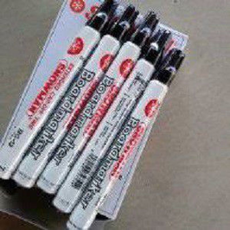 SPIDOL SNOWMAN BESAR TINTA HITAM