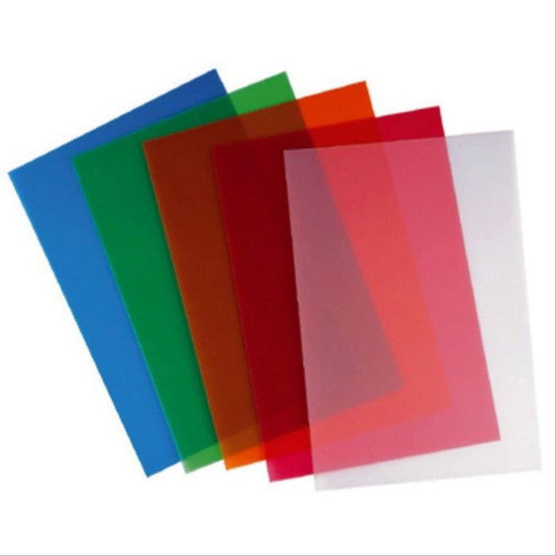 PLASTIK JILID WARNA - Merah Tua
