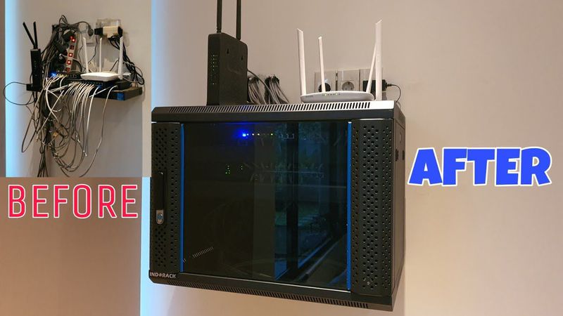 Pemindahan/Pemasangan Rak Server