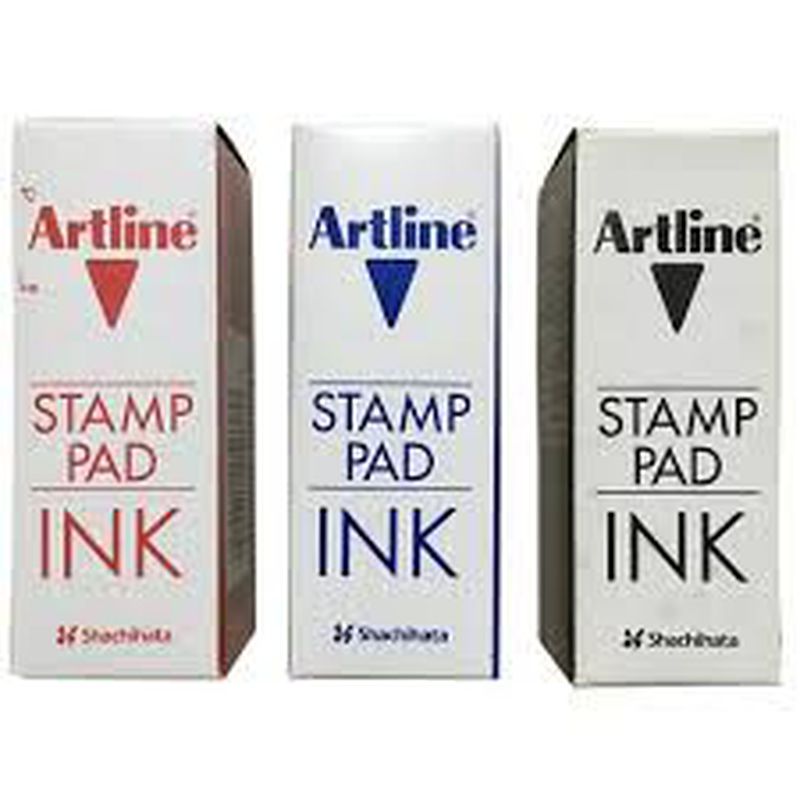 tinta cap bantalan artline - Ungu