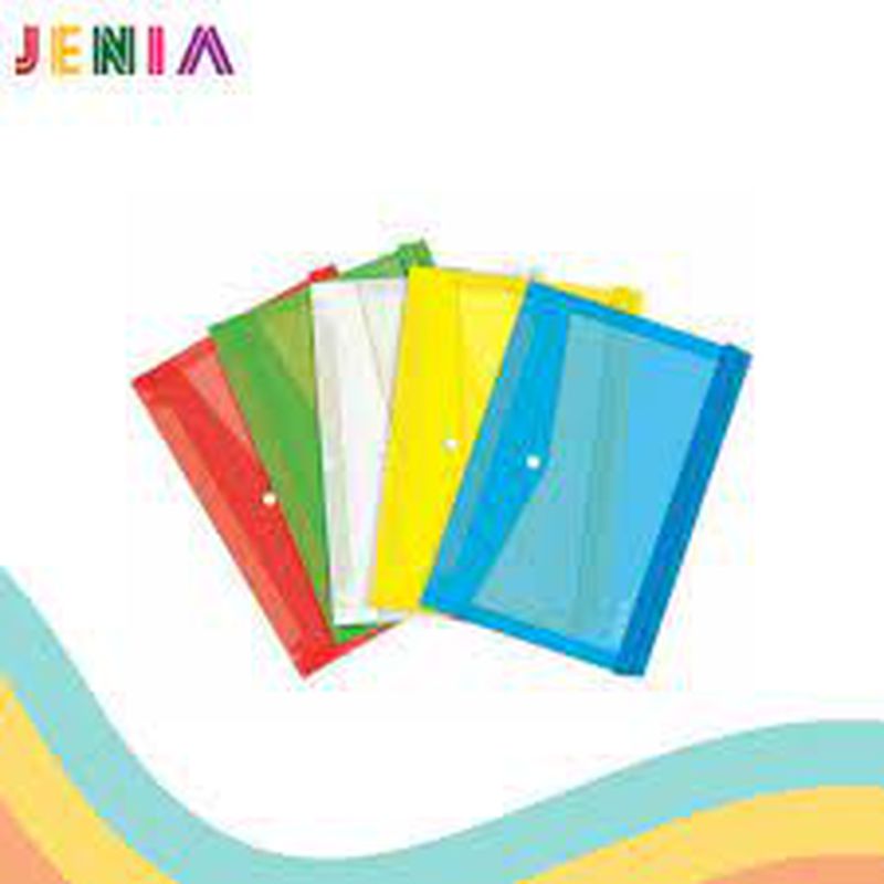 map plastik kancing - Kuning