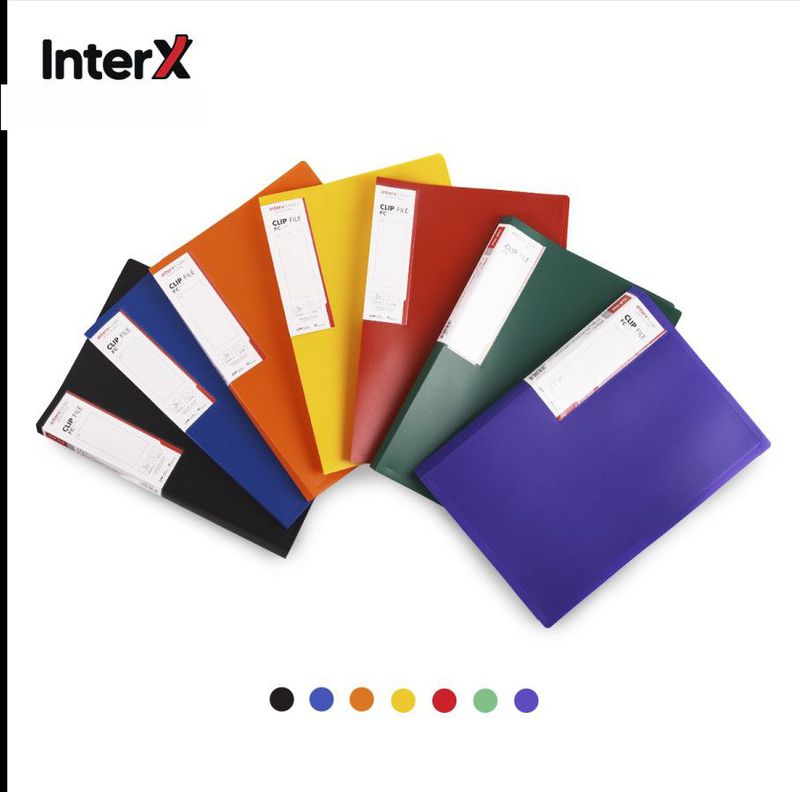 InterX Map Jepit ( Clip File ) - Ungu