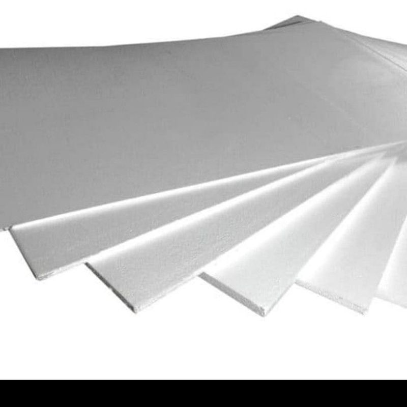 Sterofoam / Styrofoam / Gabus Busa Putih Polos Uk. 40x60