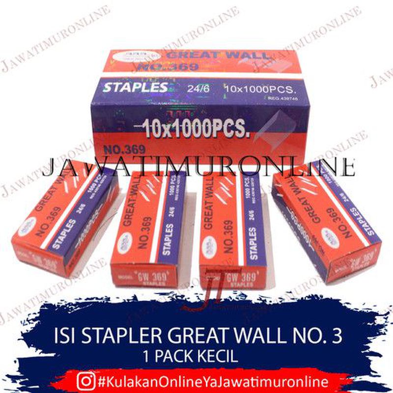 Isi Staples Great Wall 369