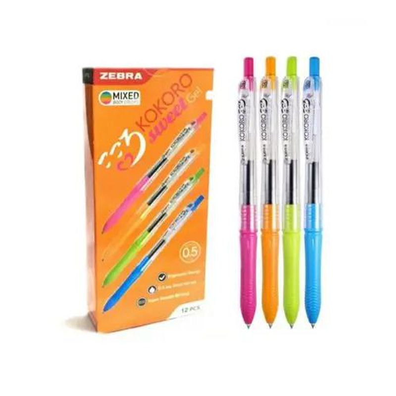 Pulpen Zebra Kokoro - Biru