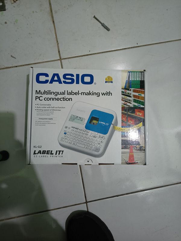 Printer Label Casio