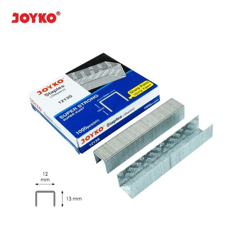 Isi Staples Tembak JOYKO 1213S Refill Staples Jilid Tembak Gun Tacker