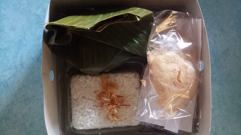 Nasi box Garam asem