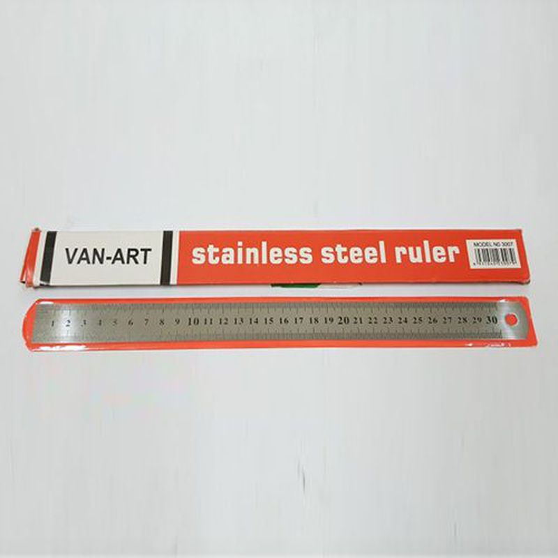 Penggaris Besi 30cm VAN-ART