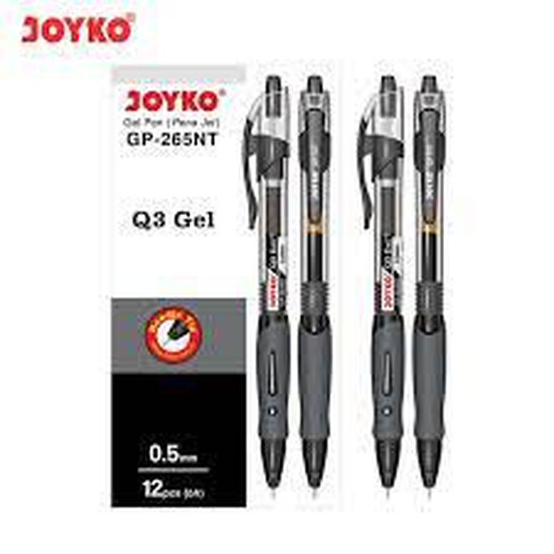 Joyko GP-265NT Gel Pen [Q3 Gel/ 0.5 mm - Hitam