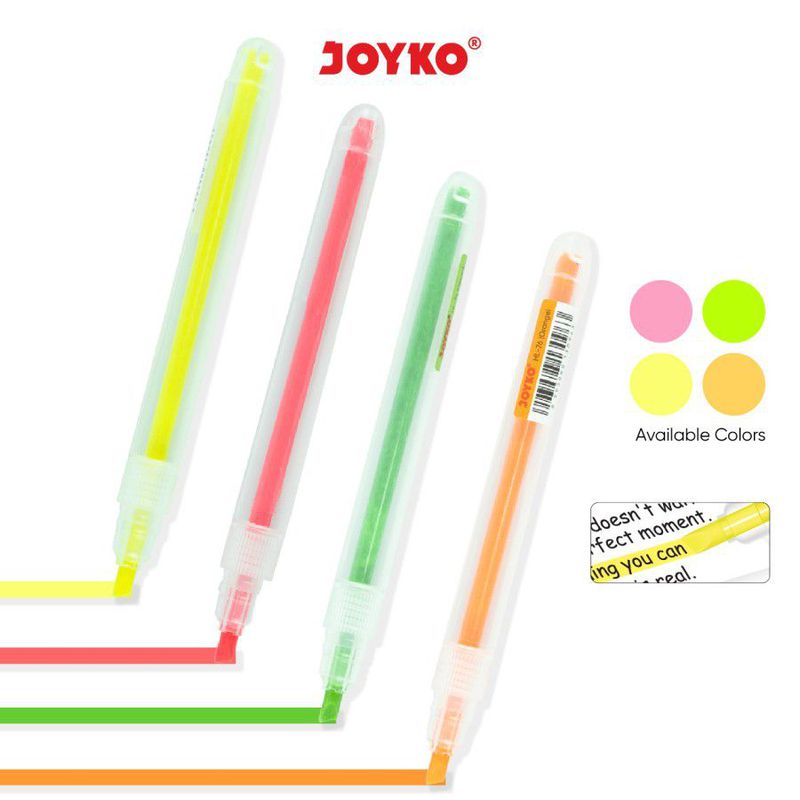 Spidol JOYKO MK Spidol Kecil JOYKO Penanda Spidol Marker JOYKO MK - 3 wrna