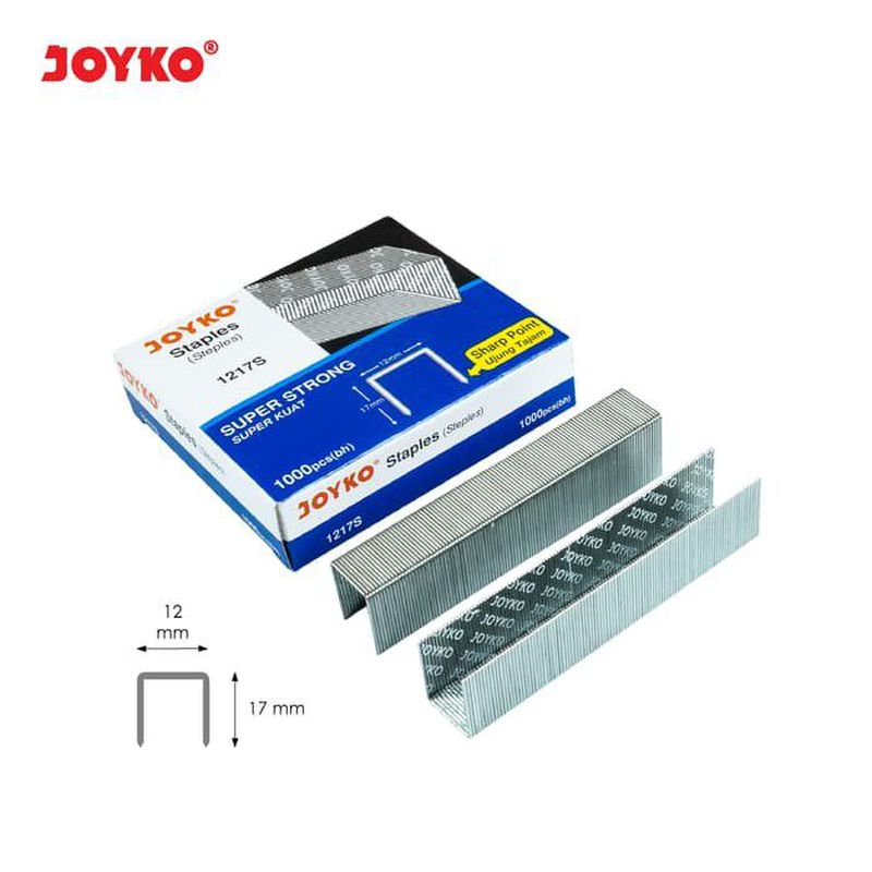 Isi Staples Tembak JOYKO 1217S Refill Staples Jilid Tembak Gun Tacker