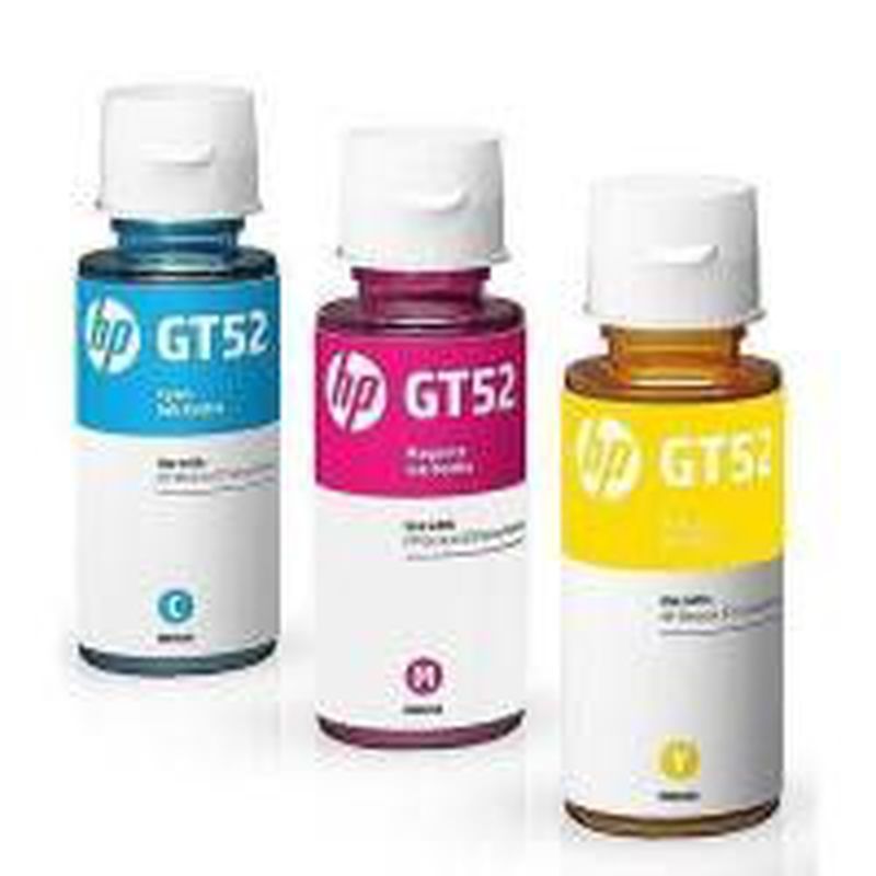 Tinta Printer HP GT52 Colour Original - Merah