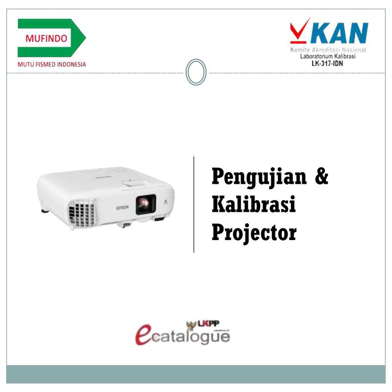 Jasa Pengujian dan Kalibrasi Chart Projector