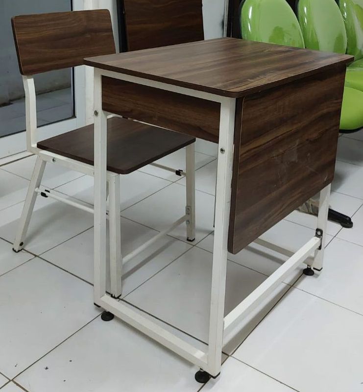 MEJA KURSI KELAS SET B - Dark Wood