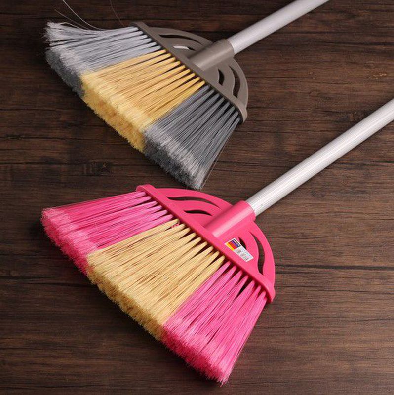 Sapu Plastik/Nilon Nagata - Biru Tua