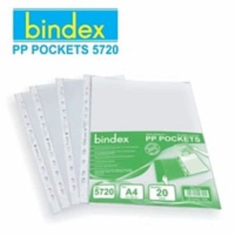 PP POCKET / PLASTIK POCKET A4 BINDEX BAMBI 5720
