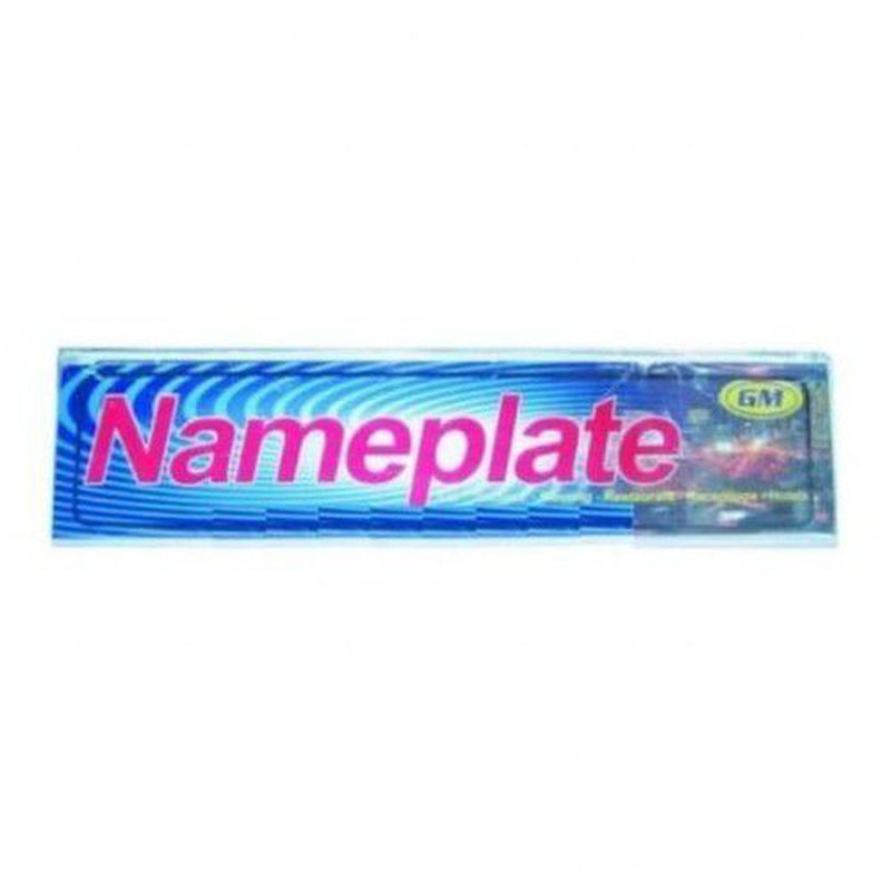GM Name Plate 830
