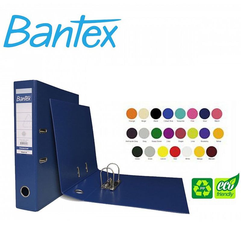 BANTEX PLASTIC LEVER ARCH FILE / ORDNER FOLIO 7CM