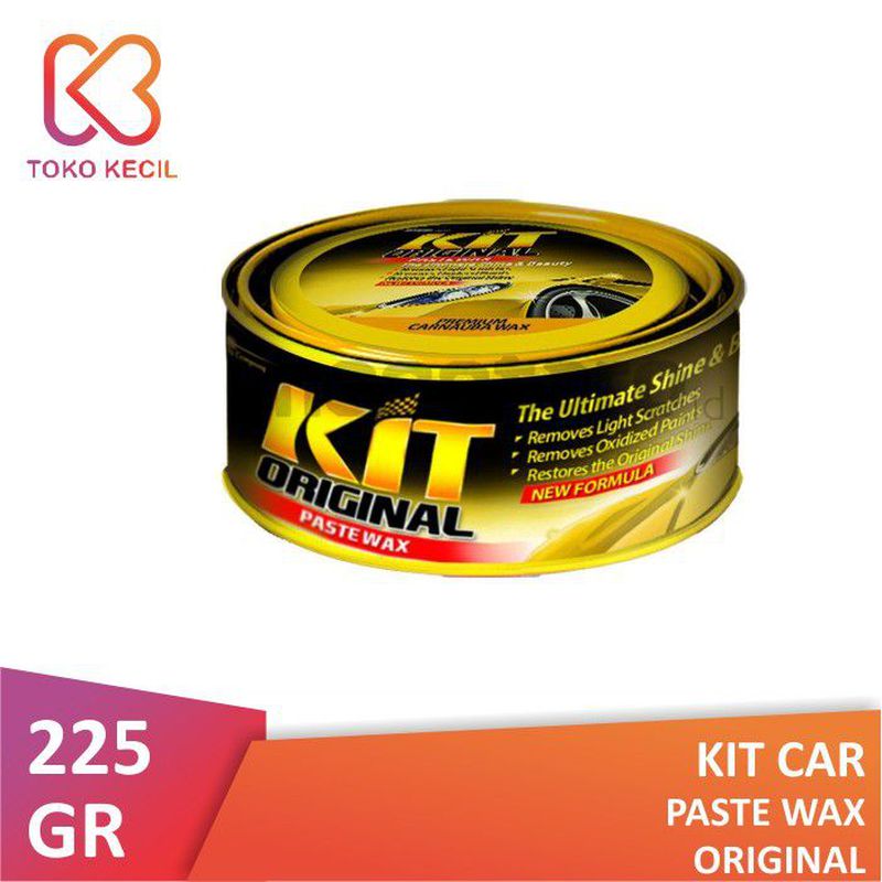 Kit Car Paste Wax Original 225gr