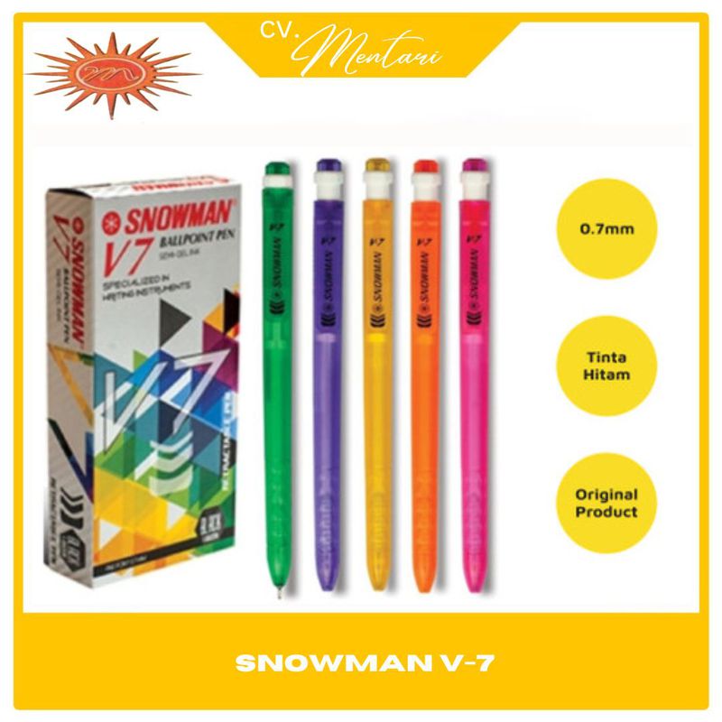 BALLPOINT / BALLPOINT SNOWMAN V-7